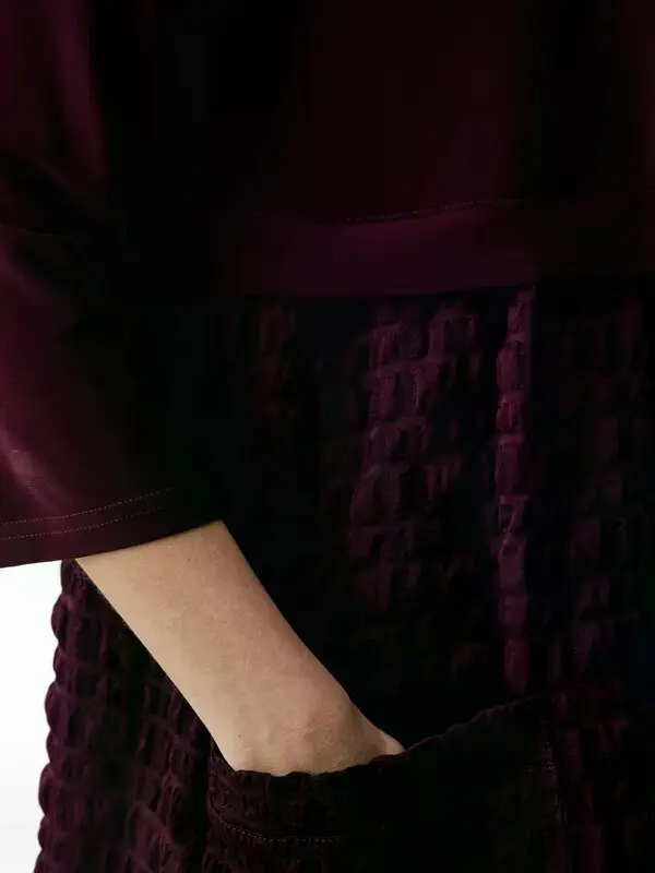 Joseph Ribkoff Textured Cowl Neck Dress
