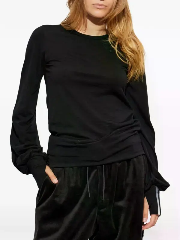 Y3 Puffed-sleeve Long-sleeve T-shirt
