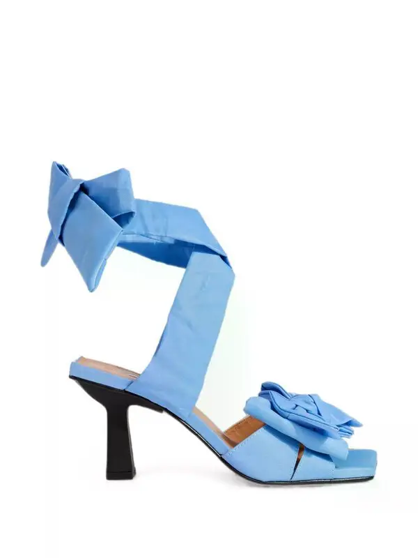 GANNI Bow-detailed Sandals