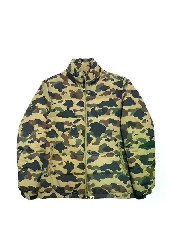 A BATHING APE 1st Camo Down Jacket - Neutrals