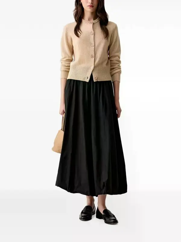 JOOP! Buttoned Ribbed-trim Cardigan