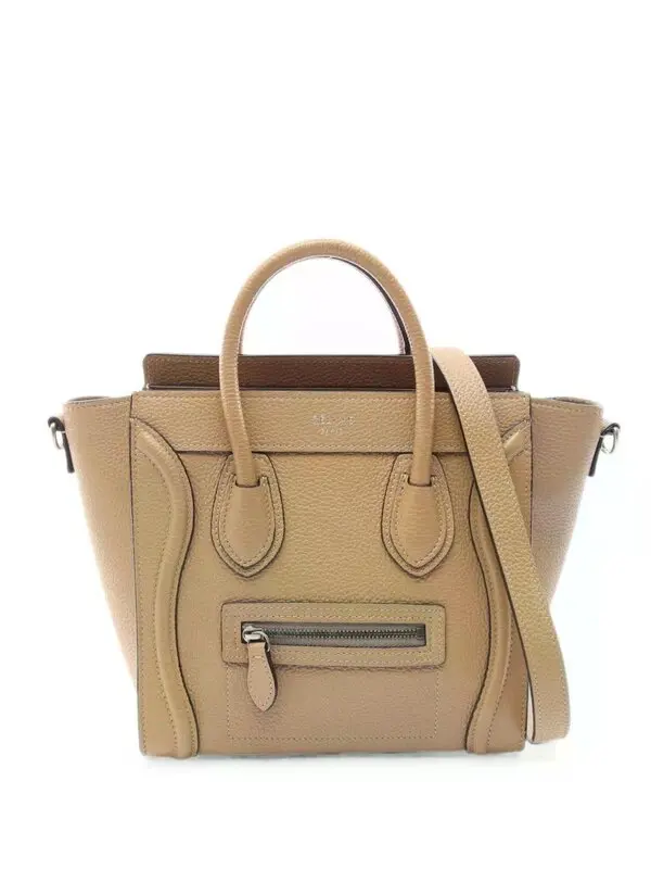 Celine 2000s Luggage Nano Shoulder Bag