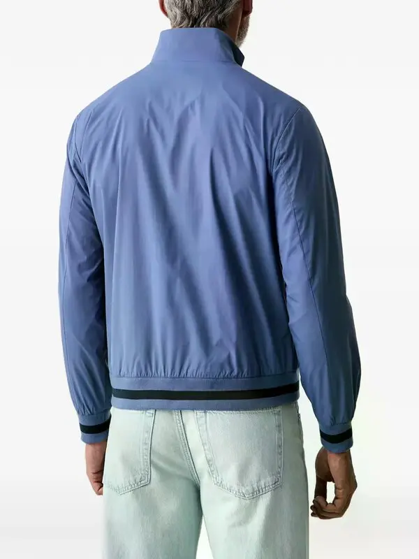 HACKETT LONDON Logo Detail Zip-fastening Jacket