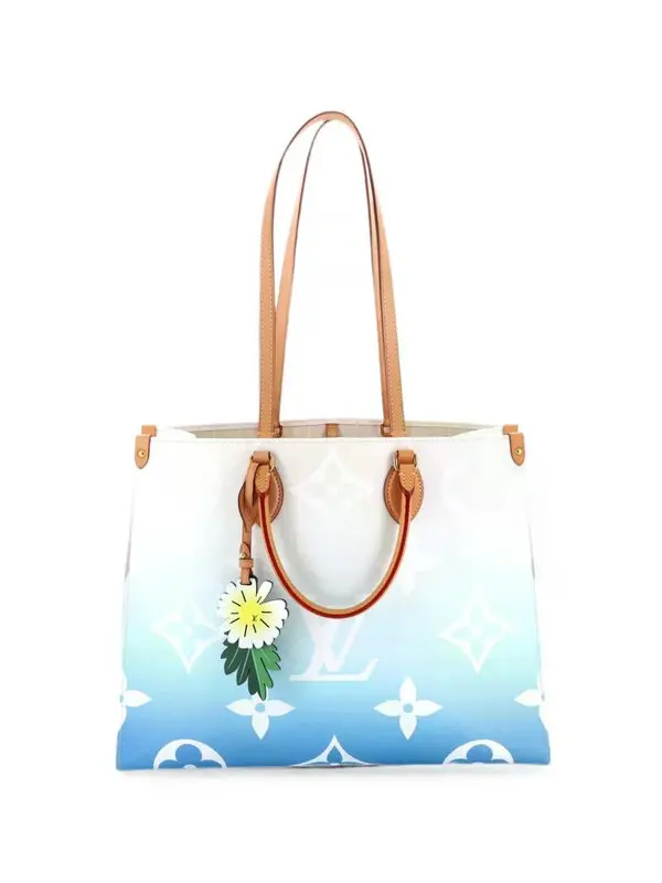 LOUIS VUITTON Onthego The Pool Monogram Giant Gm Tote Bag - Blue