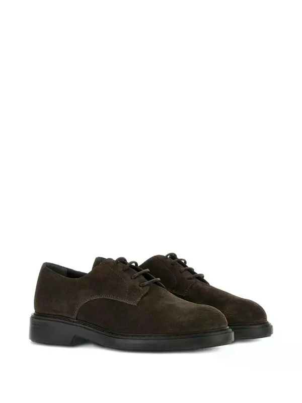 Hogan Urbano Lace-up Derby Shoes - Brown