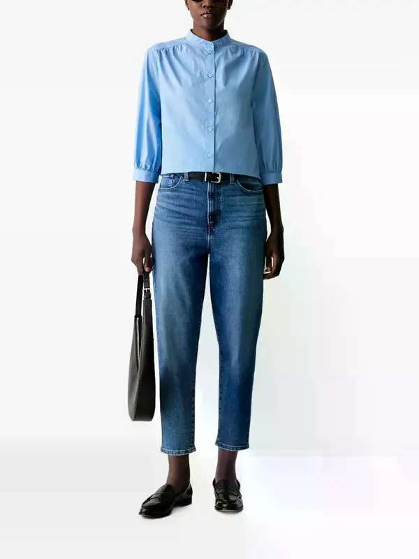 Marc O'polo Gathered-detail Button-up Blouse