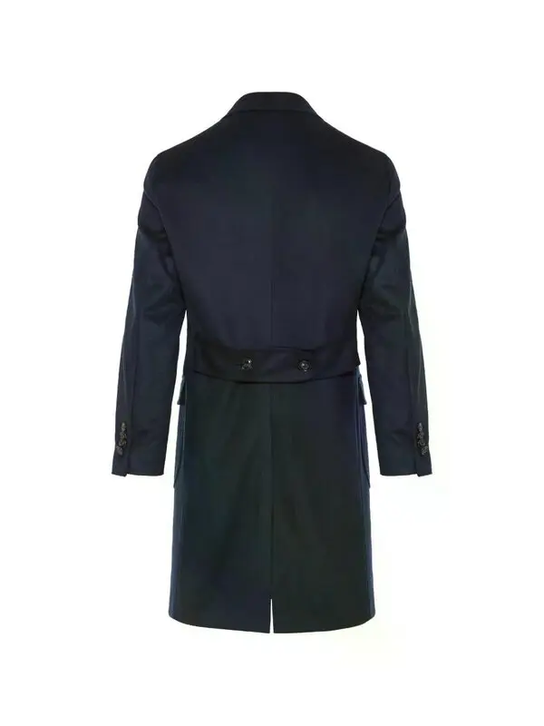 BARBA NAPOLI Single-breasted Cashmere Coat