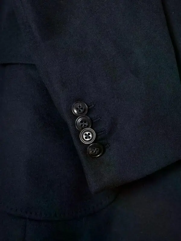 BARBA NAPOLI Single-breasted Cashmere Coat