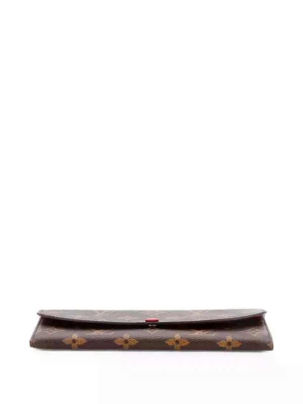 LOUIS VUITTON Emilie Wallet Monogram Canvas Small Wallets