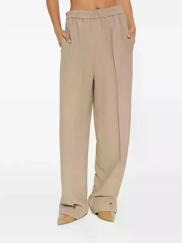 Fabiana Filippi Beige Cady Trousers
