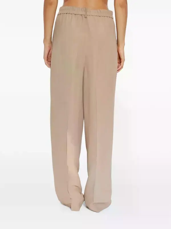 Fabiana Filippi Beige Cady Trousers