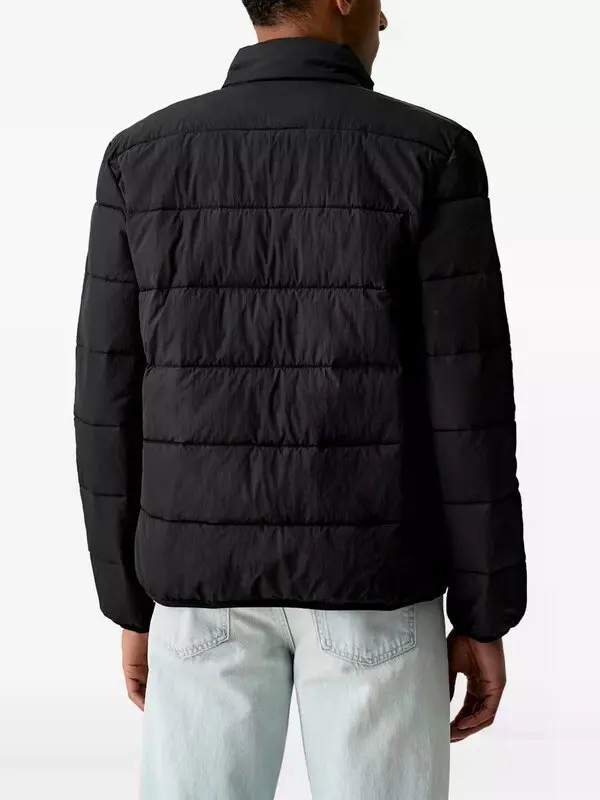 Guess Quilted Logo-patch Jacket