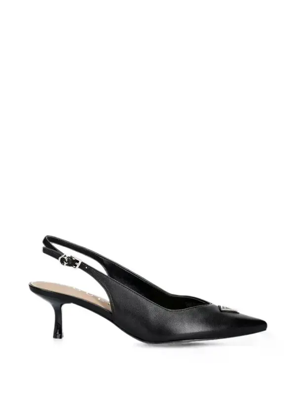 Guess Yannicke2 Logo-detail Pumps - Black