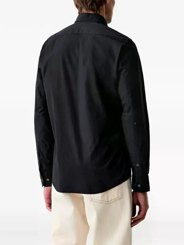 Marc O'polo Logo-embroidered Long-sleeve Shirt