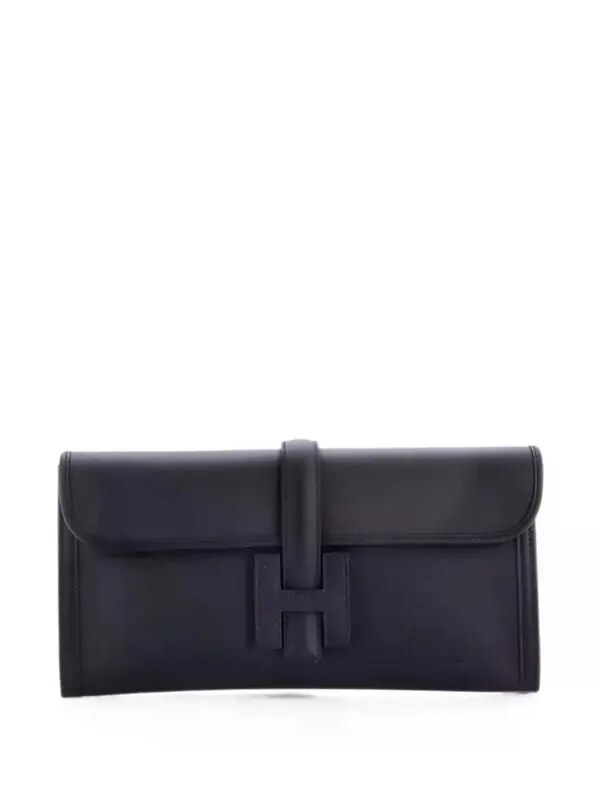 Hermès Jige Elan Swift 29 Clutch Bag - Black