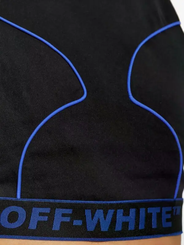 Off-White Logo-tape Piping Top