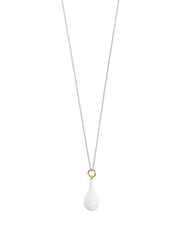 TOTEME Crystal-pendant Necklace - Silver