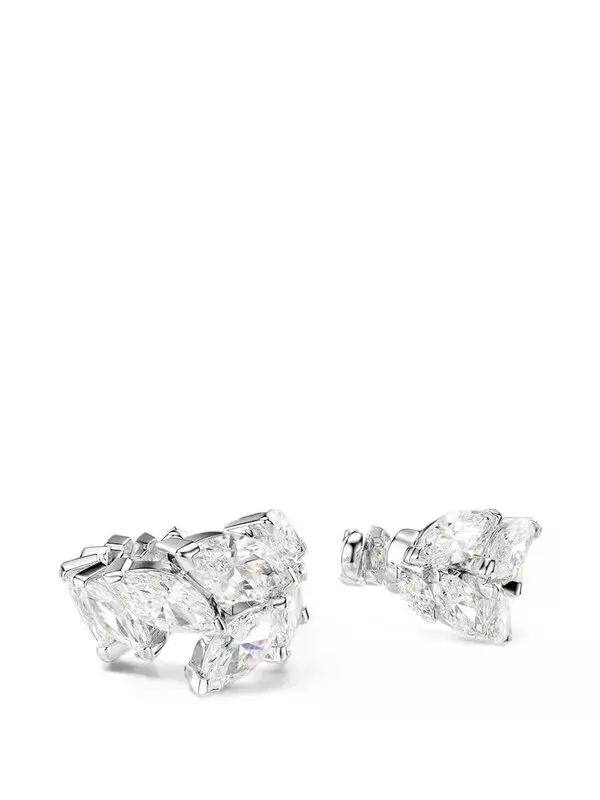SWAROVSKI Crystal-embellished Ear Cuffs - Silver