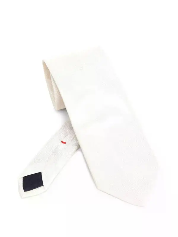 AL DUCA D’AOSTA 1902 Damon Silk Tie - Neutrals
