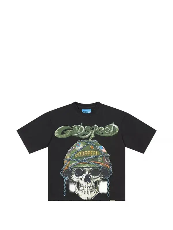 GODSPEED Graphic-print T-shirt - Black