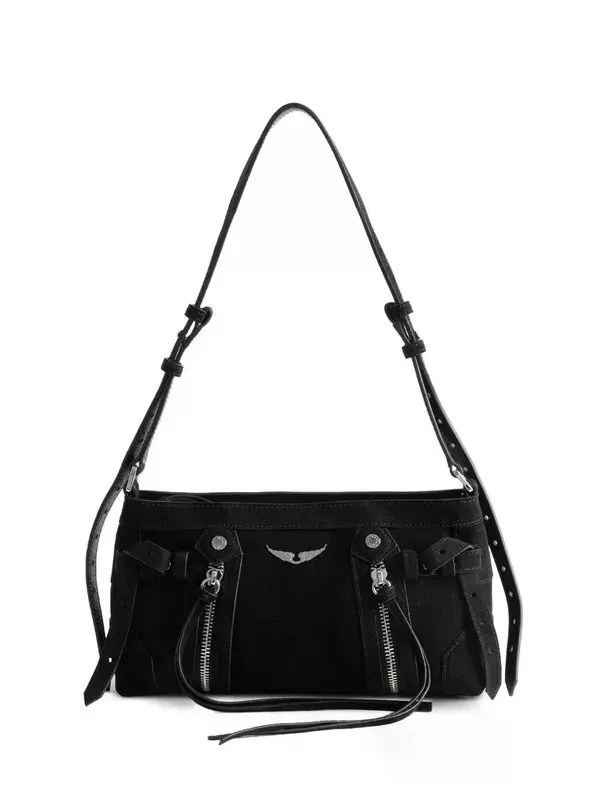 Zadig&Voltaire Madison Mini Suede Bag With Adjustable Strap