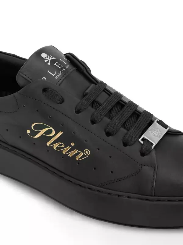 Philipp Plein Signature Low-top Sneakers - Black
