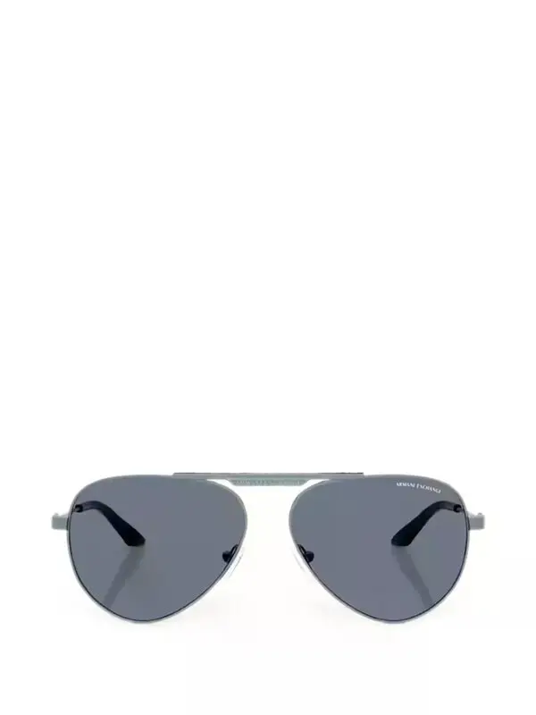 Armani Exchange Pilot-frame Sunglasses - Blue