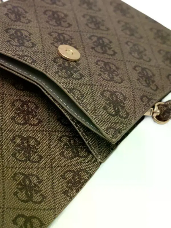 Guess Logo-print Crossbody Phone Bag