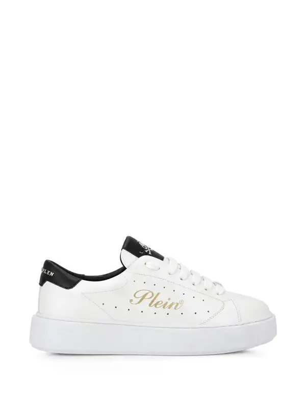 Philipp Plein Low-top Sneakers With Perforated Detailing