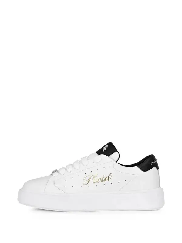 Philipp Plein Low-top Sneakers With Perforated Detailing
