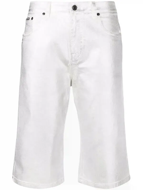 TOM FORD Knee-length Denim Shorts - Grey