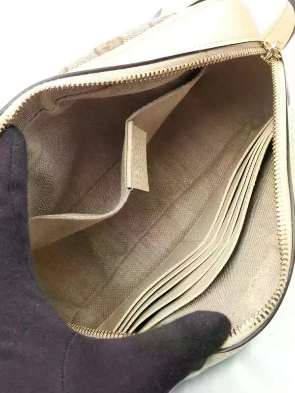 Gucci 2010s Bree Gg Canvas Crossbody Bag