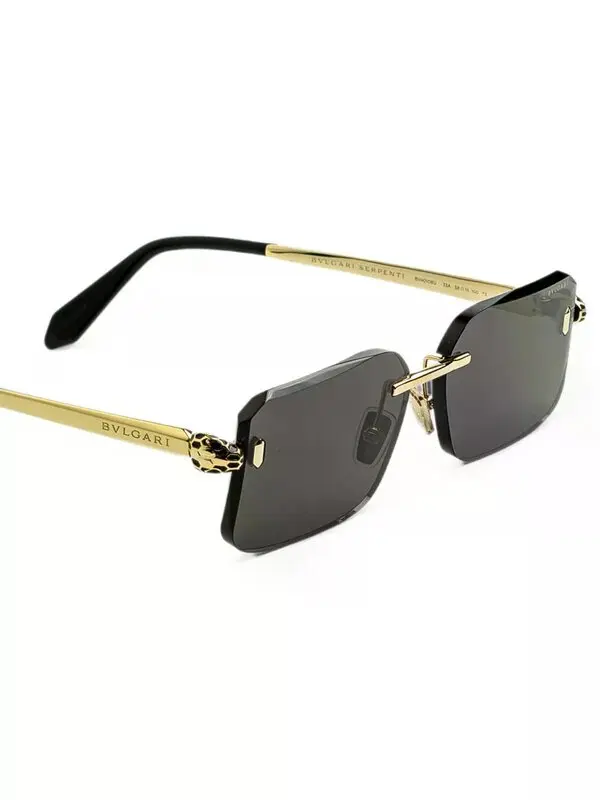 BVLGARI Serpenti Rimless Square-shaped Sunglasses