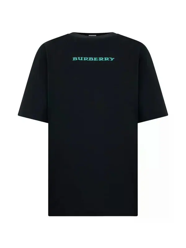 Burberry Logo T-shirt - Black