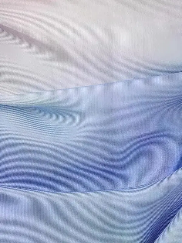 Zimmermann Draped Dégradé Asymmetric Dress