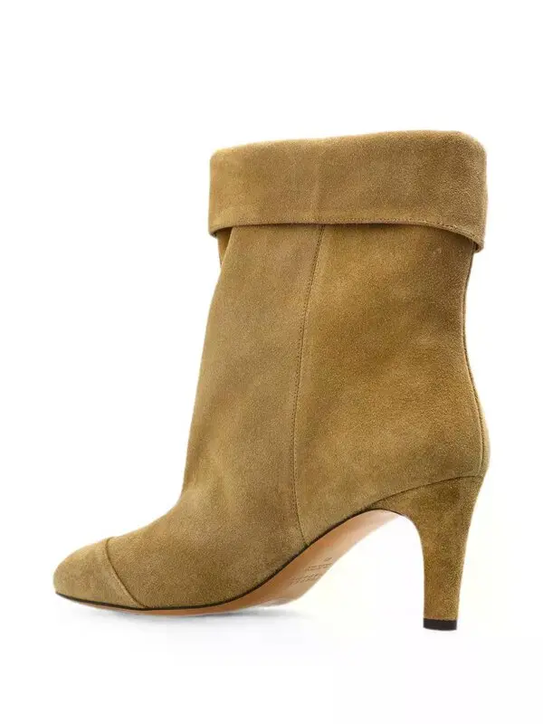 Isabel Marant Étoile Eldra Suede Ankle Boots - Neutrals