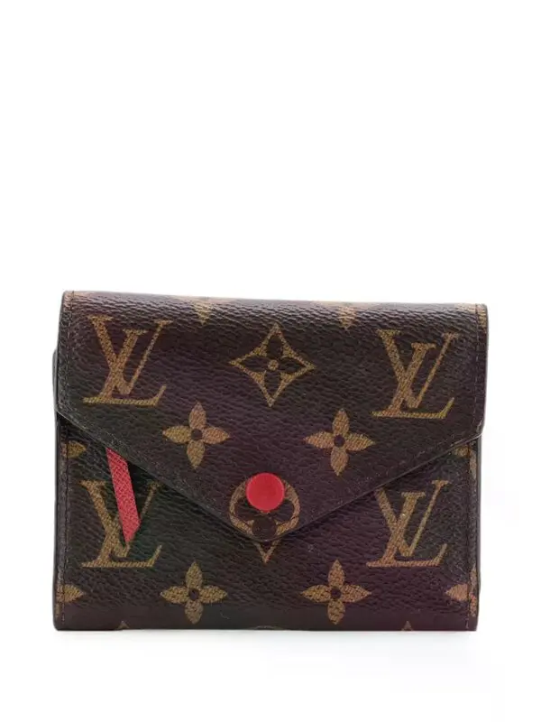 LOUIS VUITTON Victorine Wallet Monogram Canvas Small Wallets - Brown