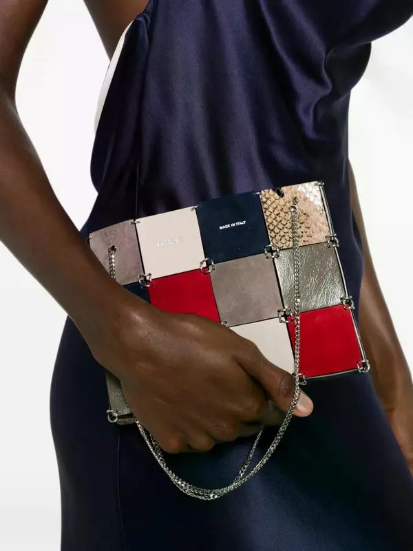 Khaite Mini Emma Patchwork Leather Tote Bag
