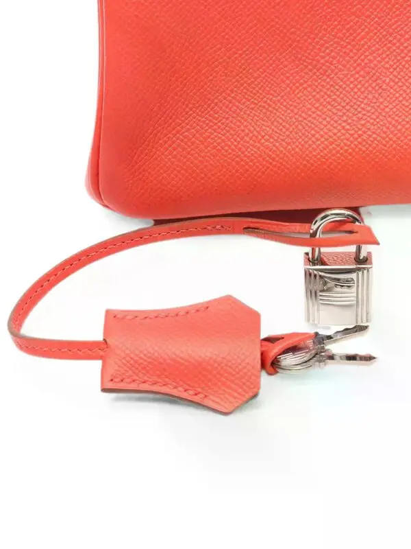 Hermès 2010s 30 Birkin Epsom-leather Tote Bag - Orange