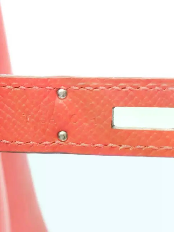 Hermès 2010s 30 Birkin Epsom-leather Tote Bag - Orange
