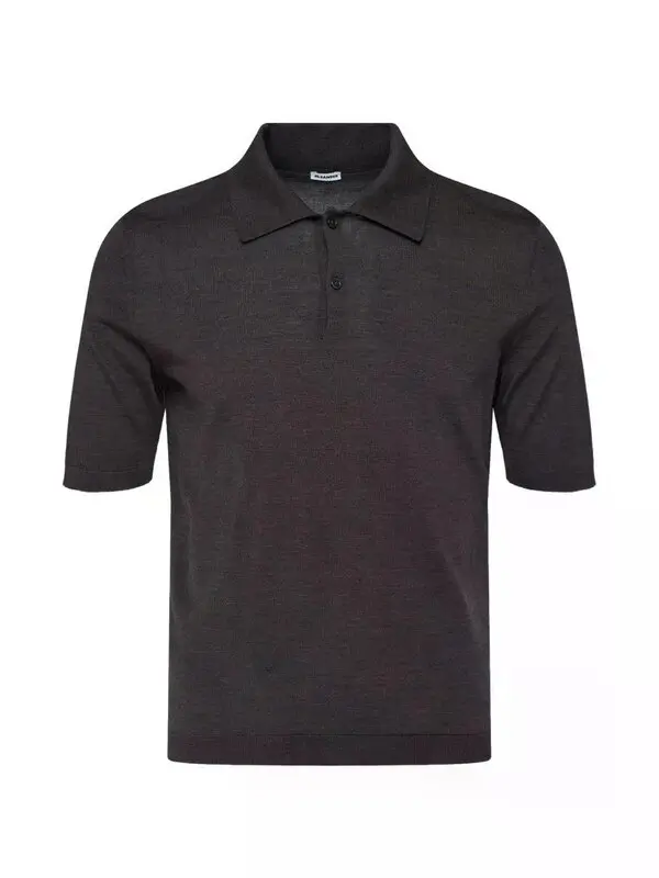 JIL SANDER Short-sleeve Polo Shirt - Brown