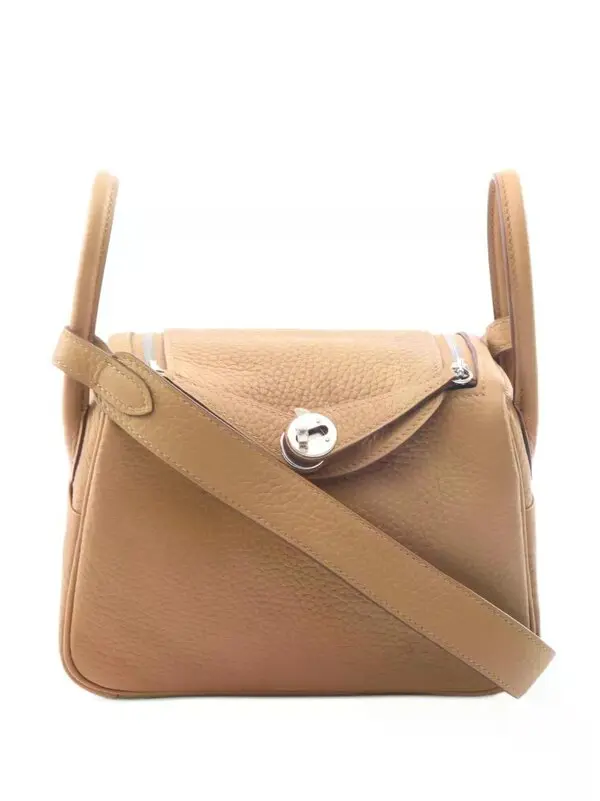 Hermès 2020s Mini Lindy Shoulder Bag - Neutrals