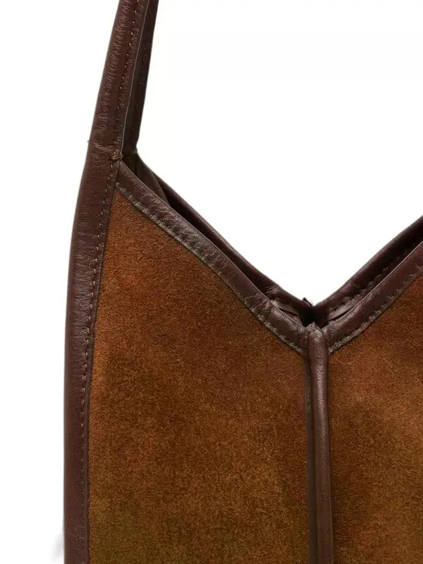 Hereu Calella Suede Shoulder Bag