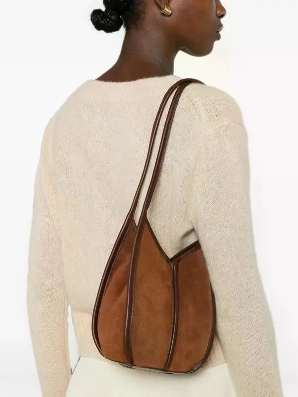 Hereu Calella Suede Shoulder Bag