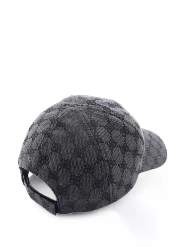 Balenciaga X Gucci 2020s Hacker Logo-patterned Cap