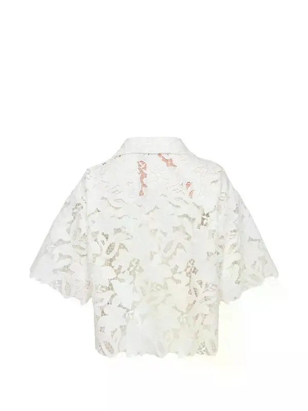 N°21 Floral-lace Blouse