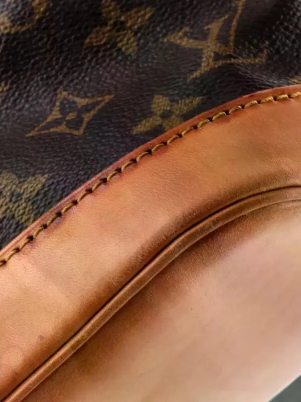 LOUIS VUITTON Vintage Alma Monogram Canvas Satchel