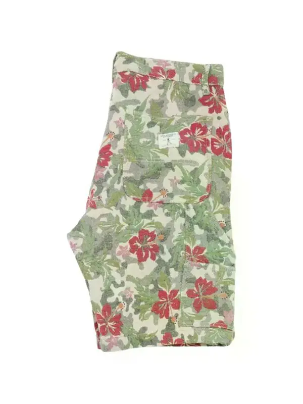 ROY ROGER'S Floral-jacquard Shorts