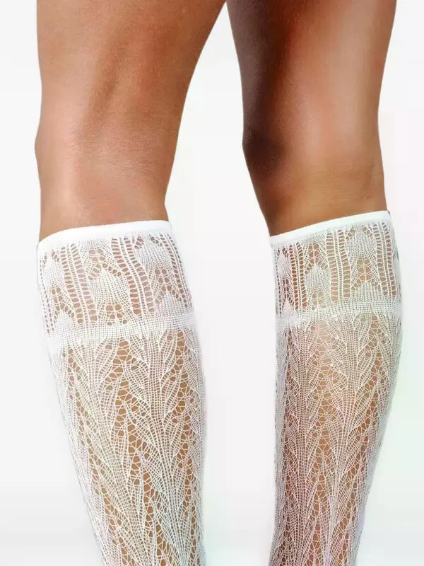 Swedish Stockings Erica Crochet-knit Knee High Socks