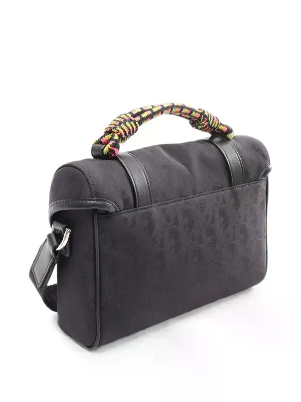 Dior 2010s Lewis Hamilton B.i.t. The Road Messenger Bag - Black